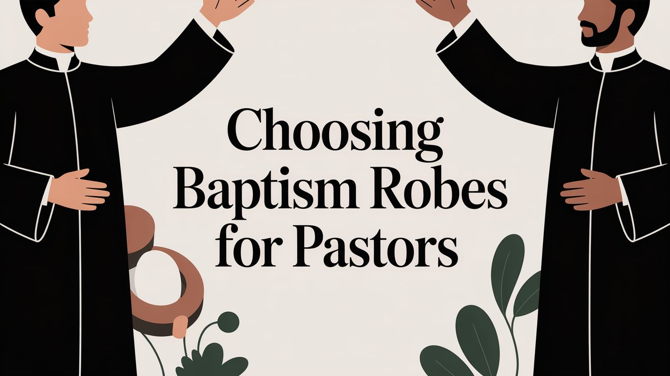 Choosing Baptism Robes For Pastors: A Guide for Church Leaders